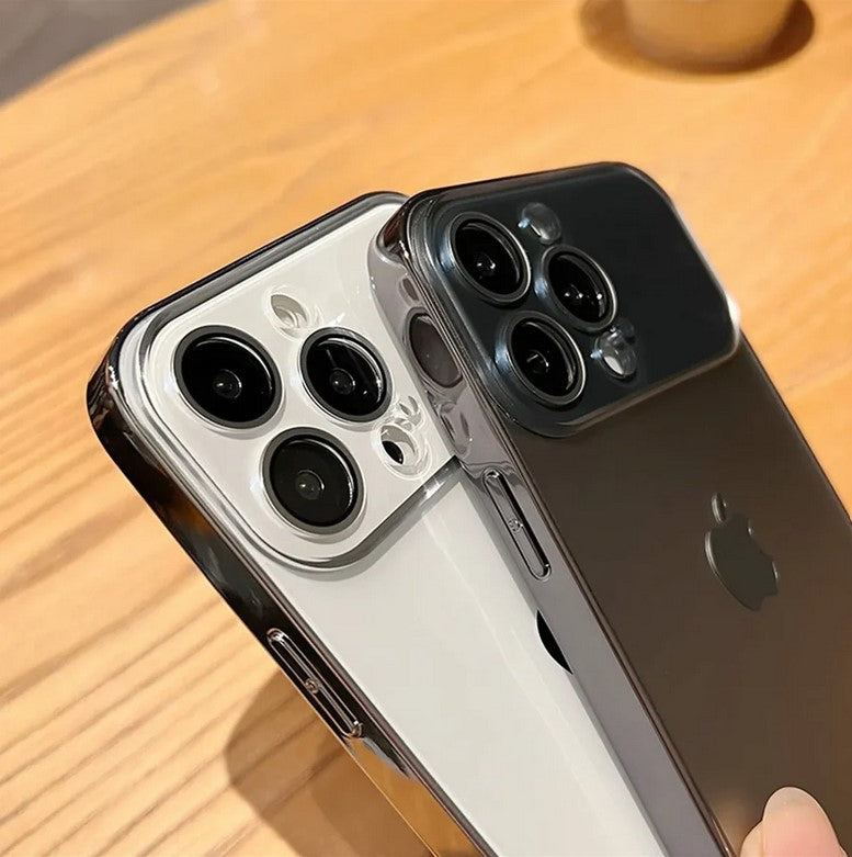 Premium Chromatic Lens Glass Case For iPhone – Case Myntra